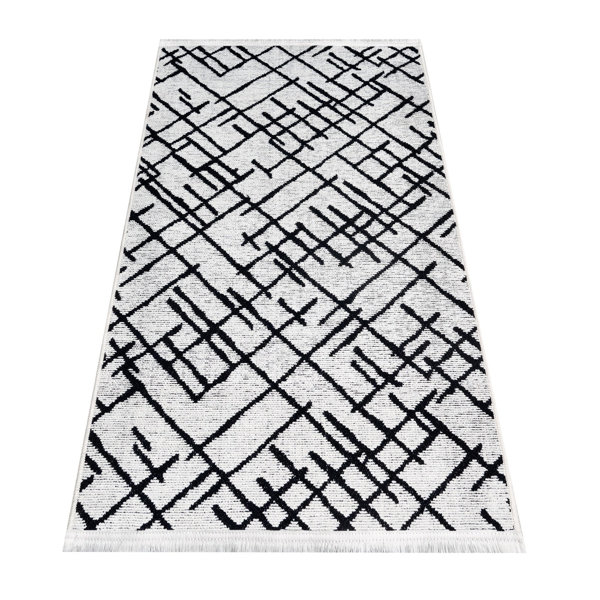 Foundry Select Urlin Cotton Geometric Rug | Wayfair