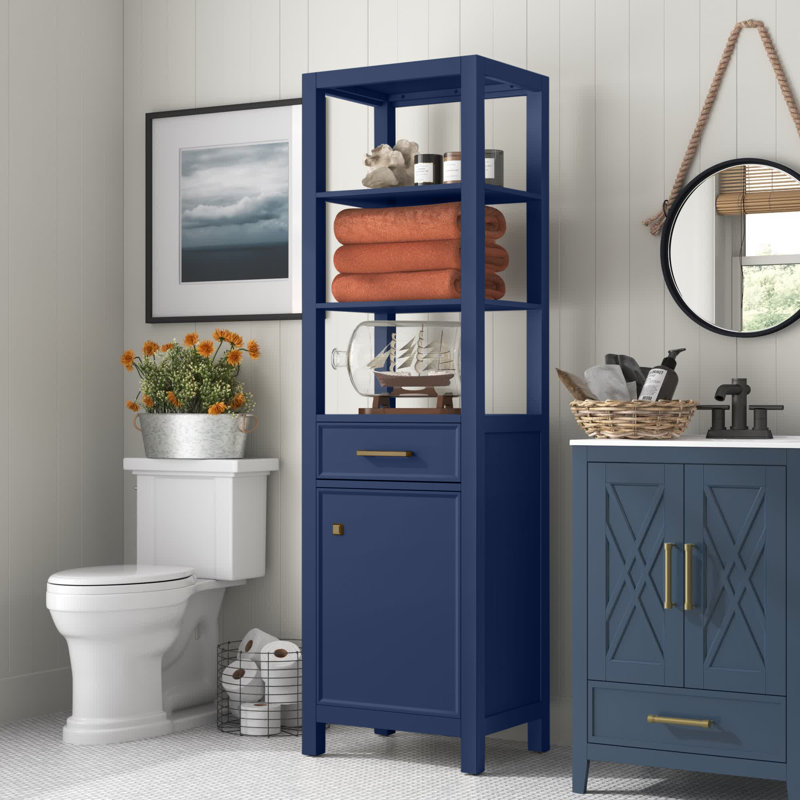 Sand & Stable Aileen Freestanding Linen Cabinet & Reviews | Wayfair