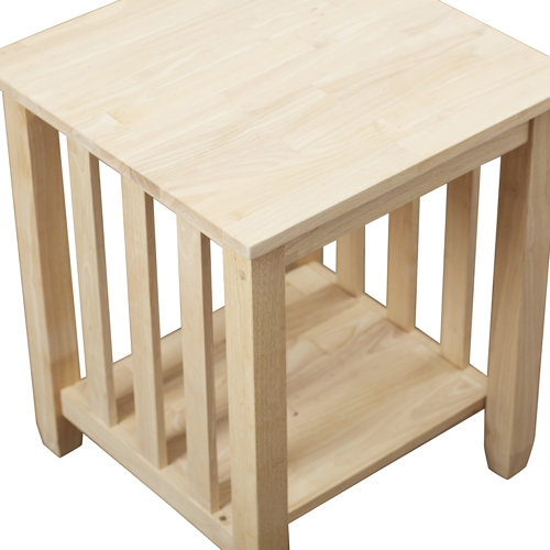 Charlton Home® Solid Wood End Table & Reviews | Wayfair