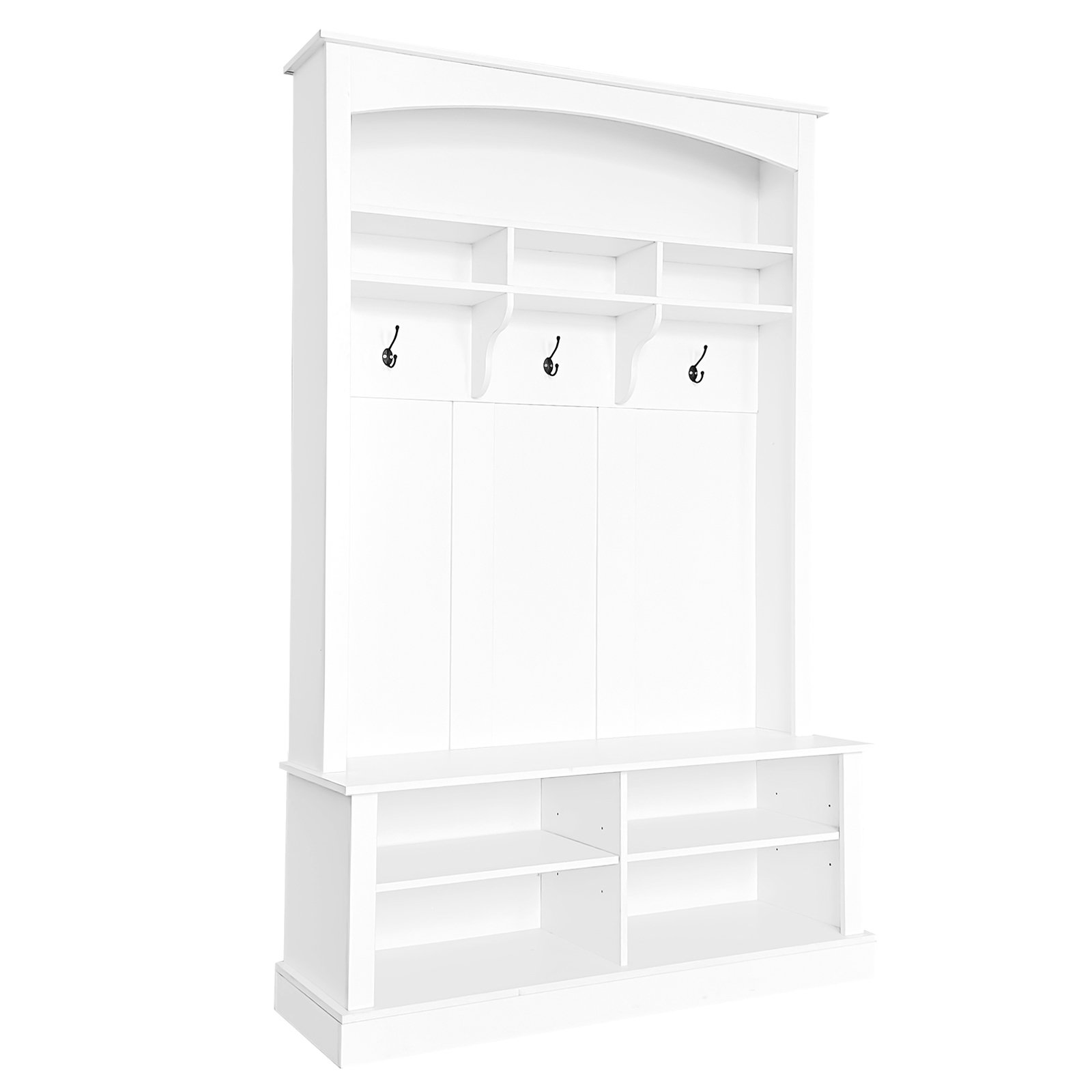 Lark Manor™ Vc Sc One Pack Particle Board 47.2 Inch Wide Hall Tree With ...