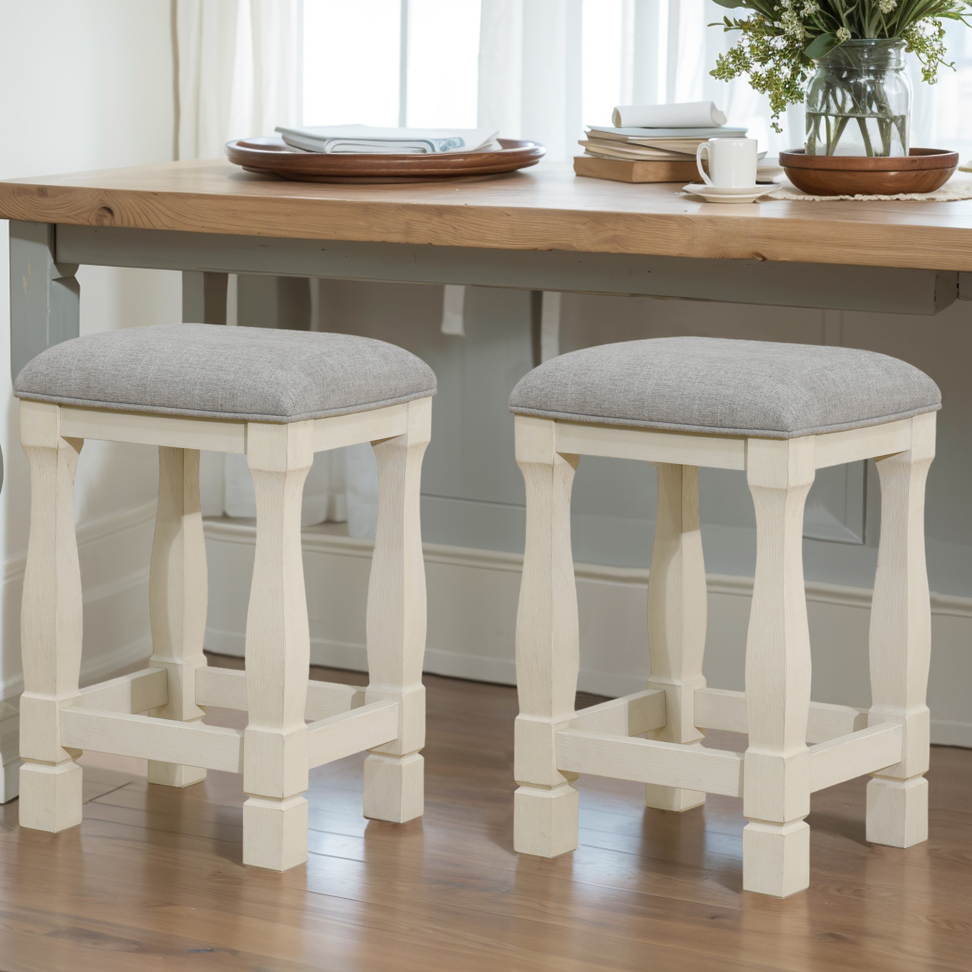 Winston Porter 25.5 Inch Height Kitchen Counter Stools - Stylish And ...