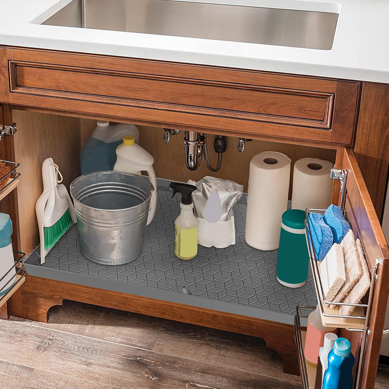 SORMIA Under Sink Mat For Waterproof Protectors | Wayfair