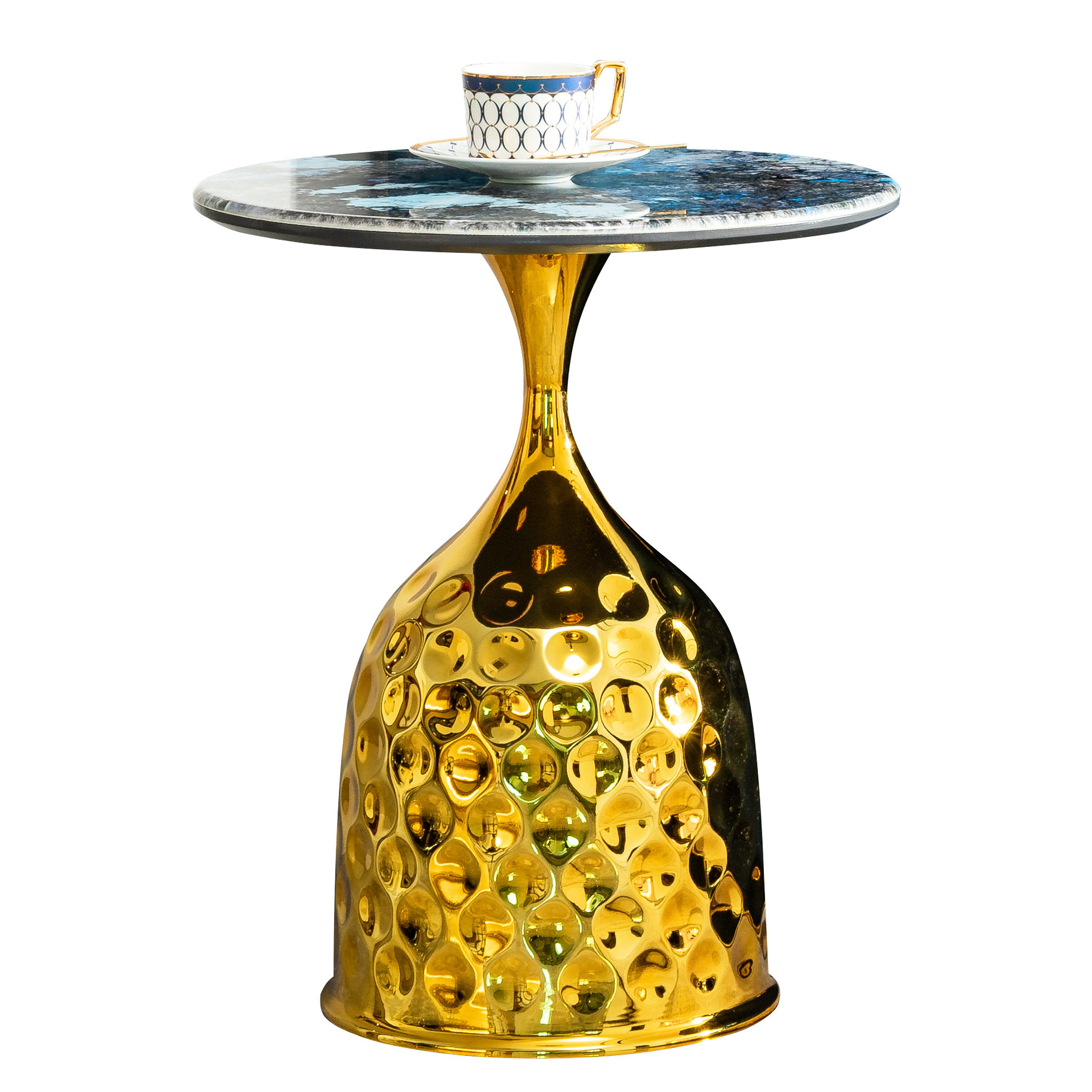 George Oliver Gold Color Coffee Table - Nordic Style For Various Rooms ...
