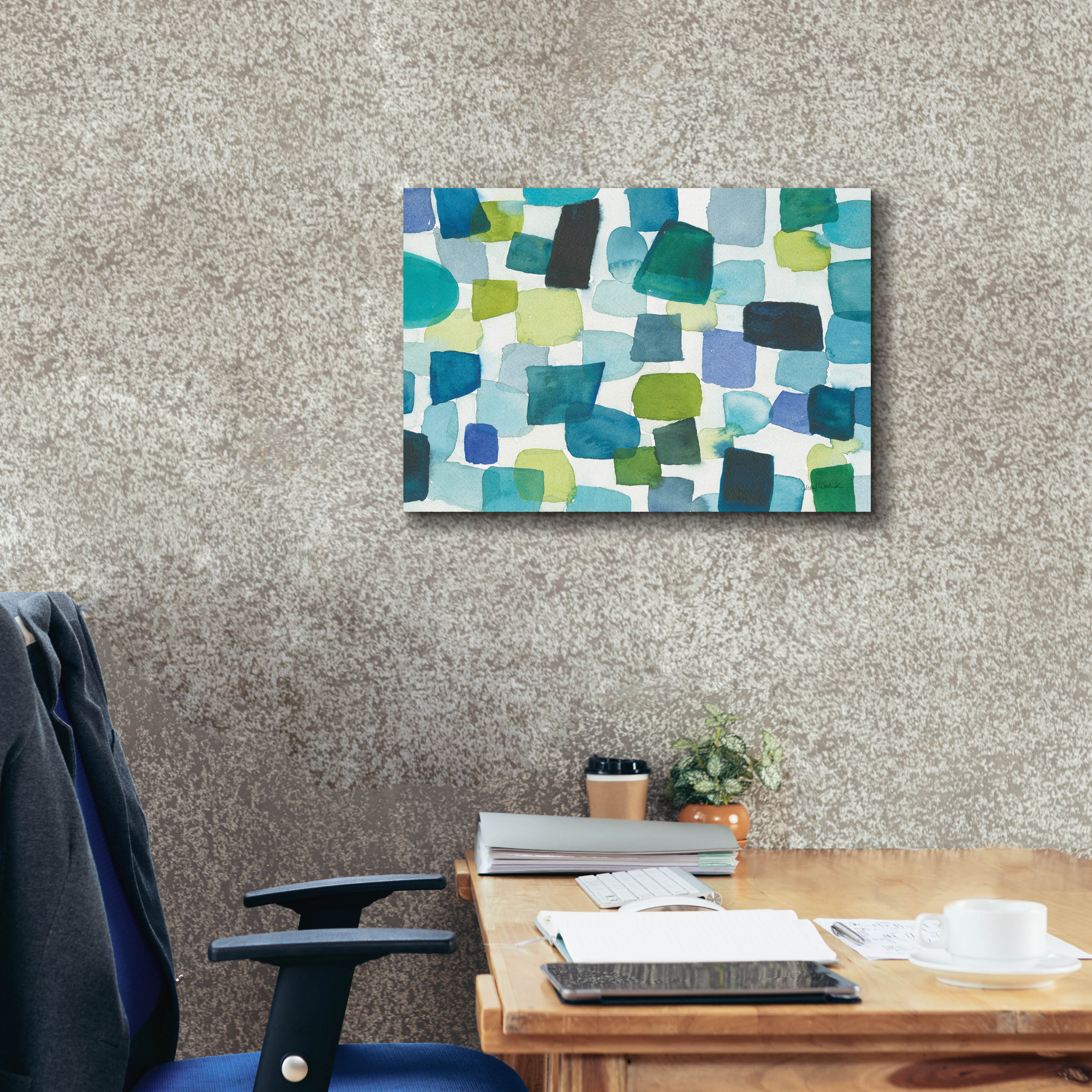 Wrought Studio™ 'Toggle Blocks' by Cheryl Warrick Canvas Wall Art, 26 ...