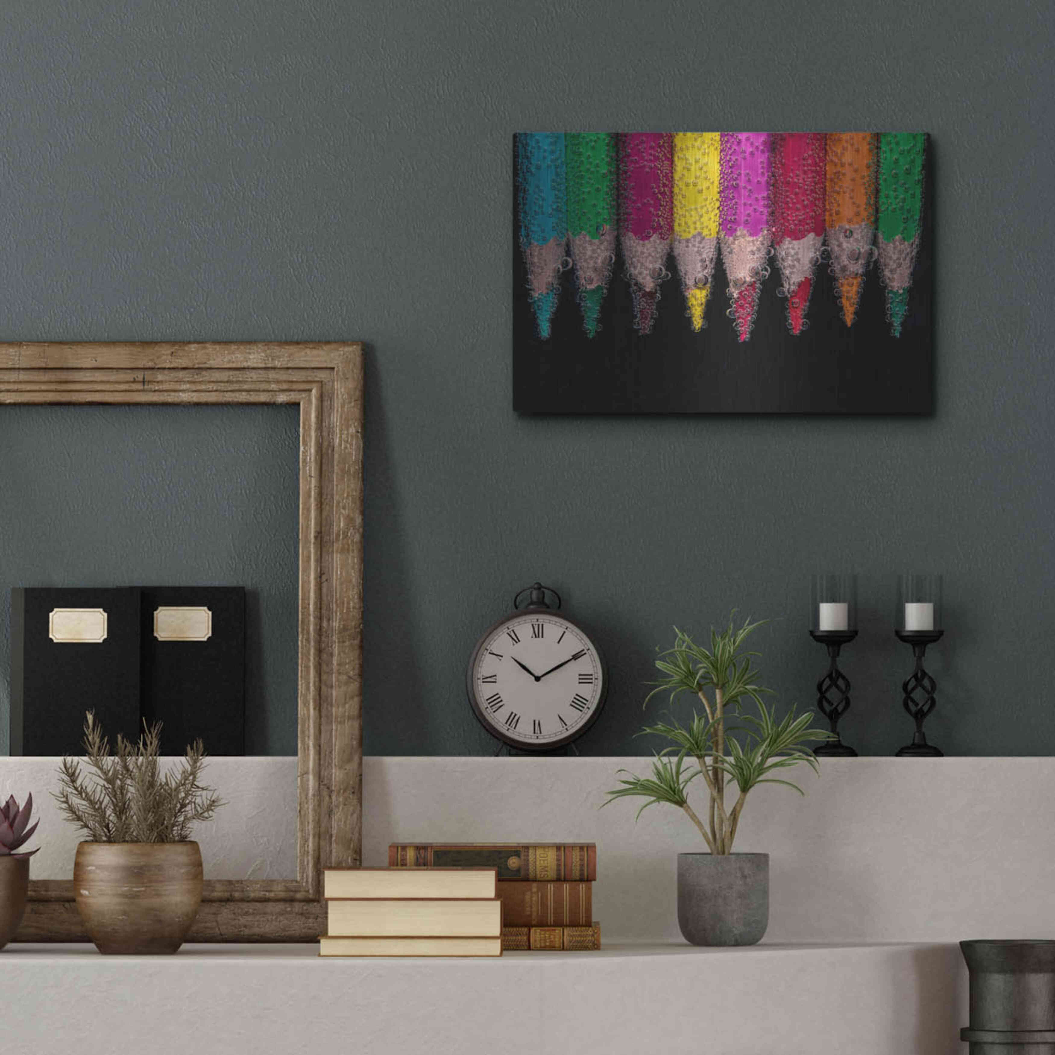Ebern Designs 'Bubbly' by Epic Portfolio, Metal Wall Art | Wayfair