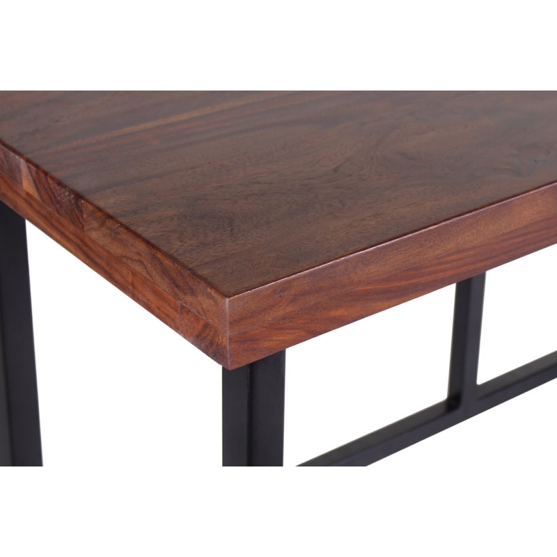 17 Stories Esterly 90" Rosewood Console Table & Reviews | Wayfair