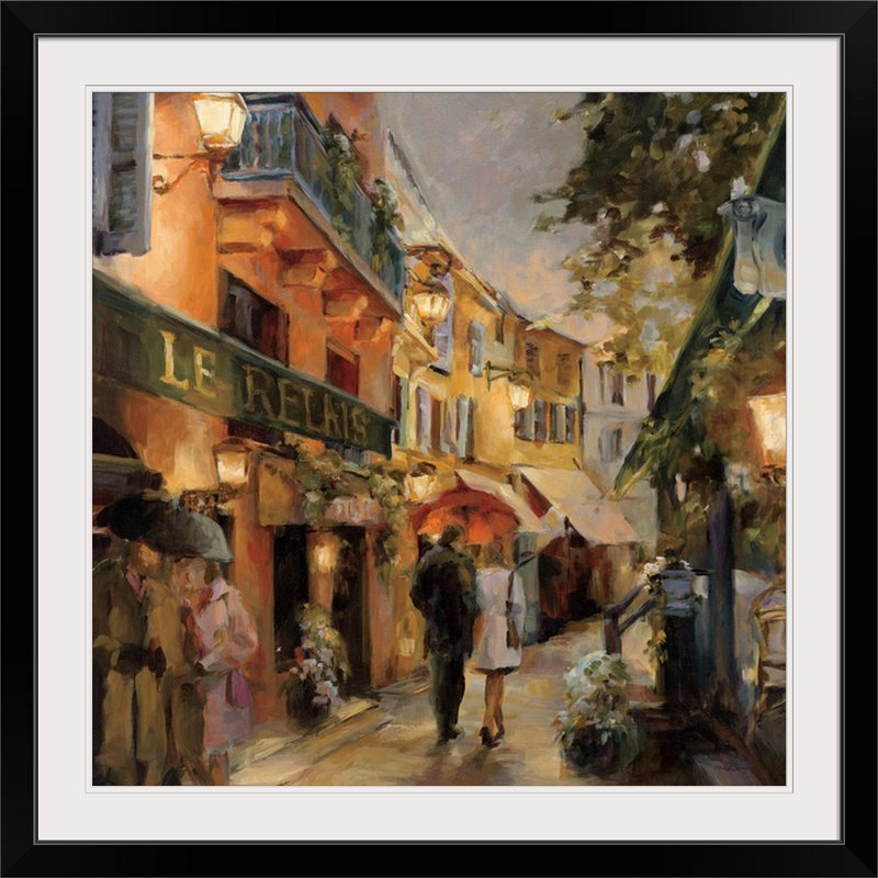 Fleur De Lis Living Yves Evening in Paris' Marilyn Hageman Painting ...