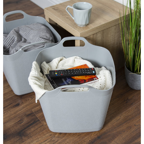Wham Flexi-Store 25L Square Tub Graduated Cool Grey & Reviews | Wayfair ...
