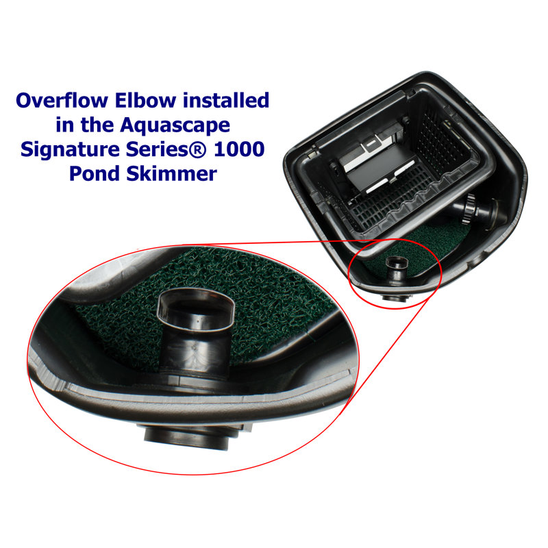 Arlmont & Co. Signature Series Pond Skimmer Overflow Elbow | Wayfair