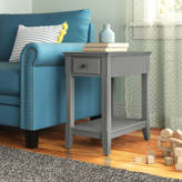 August Grove® Gallaher End Table with Storage & Reviews | Wayfair