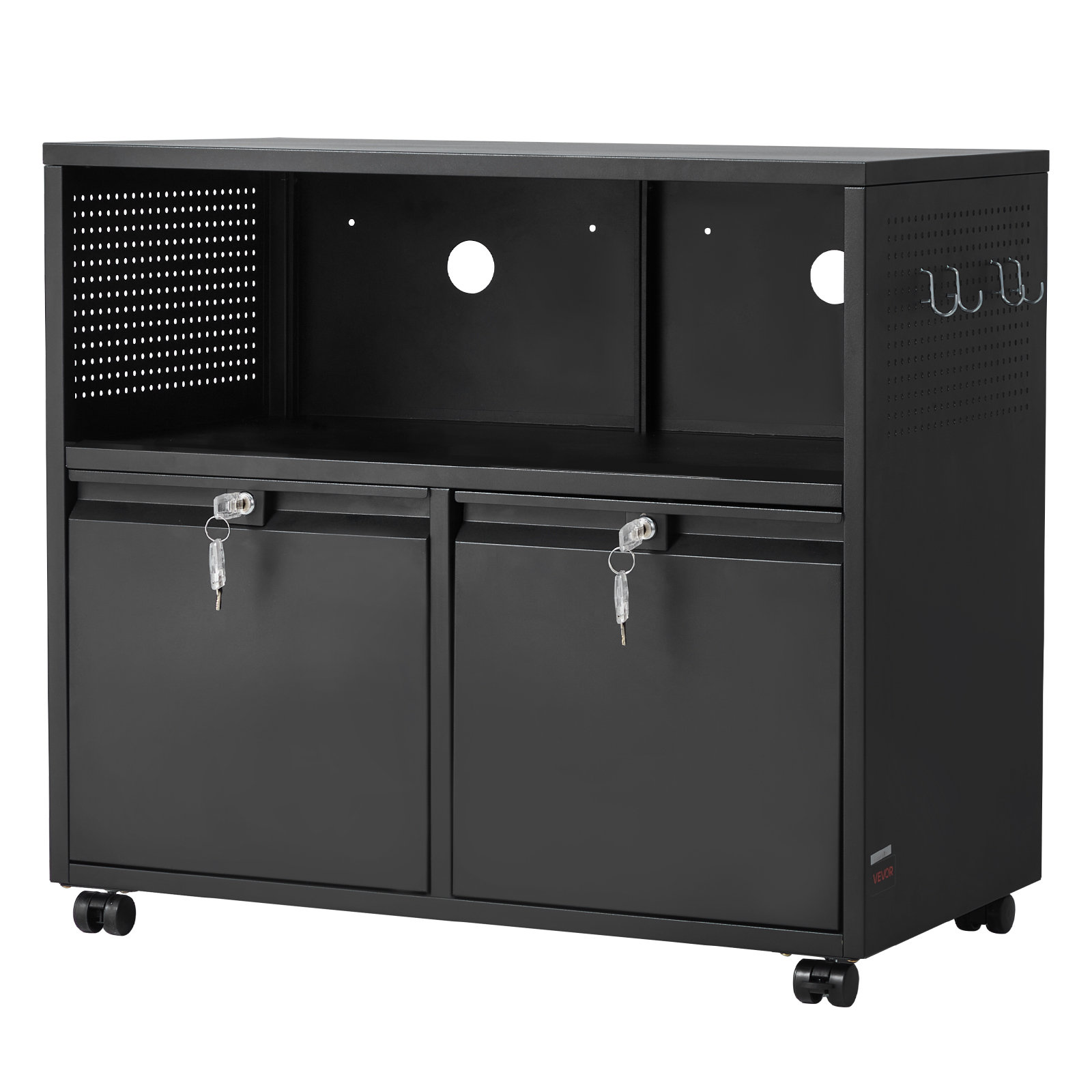 Wrought Studio™ 2 Drawers Metal File Cabinet, Lateral Filing Cabinet ...