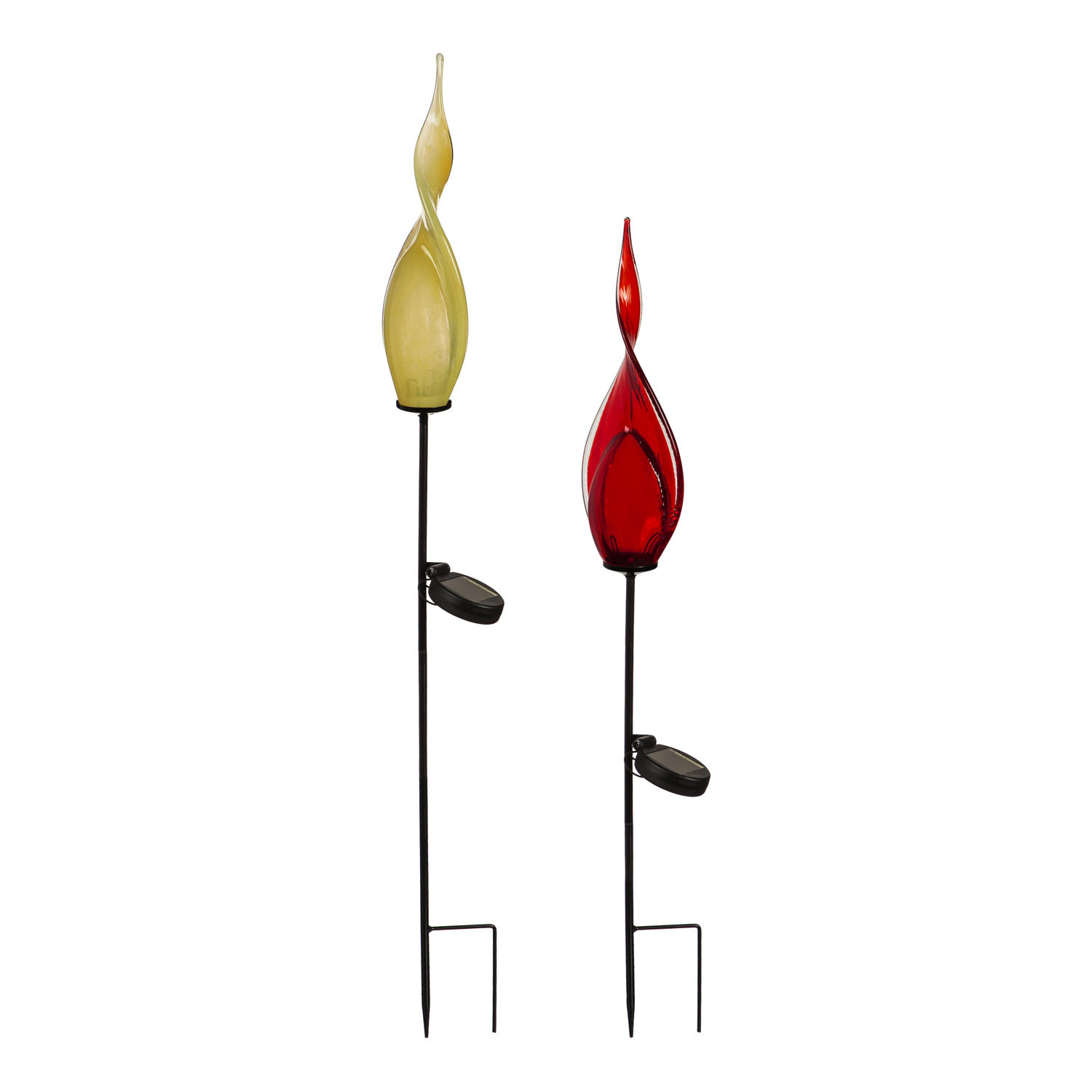 Everly Quinn Glass Garden Stake | Wayfair