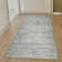 Bungalow Rose Davide 1228 Transitional Striated Grey Area Rug | Wayfair