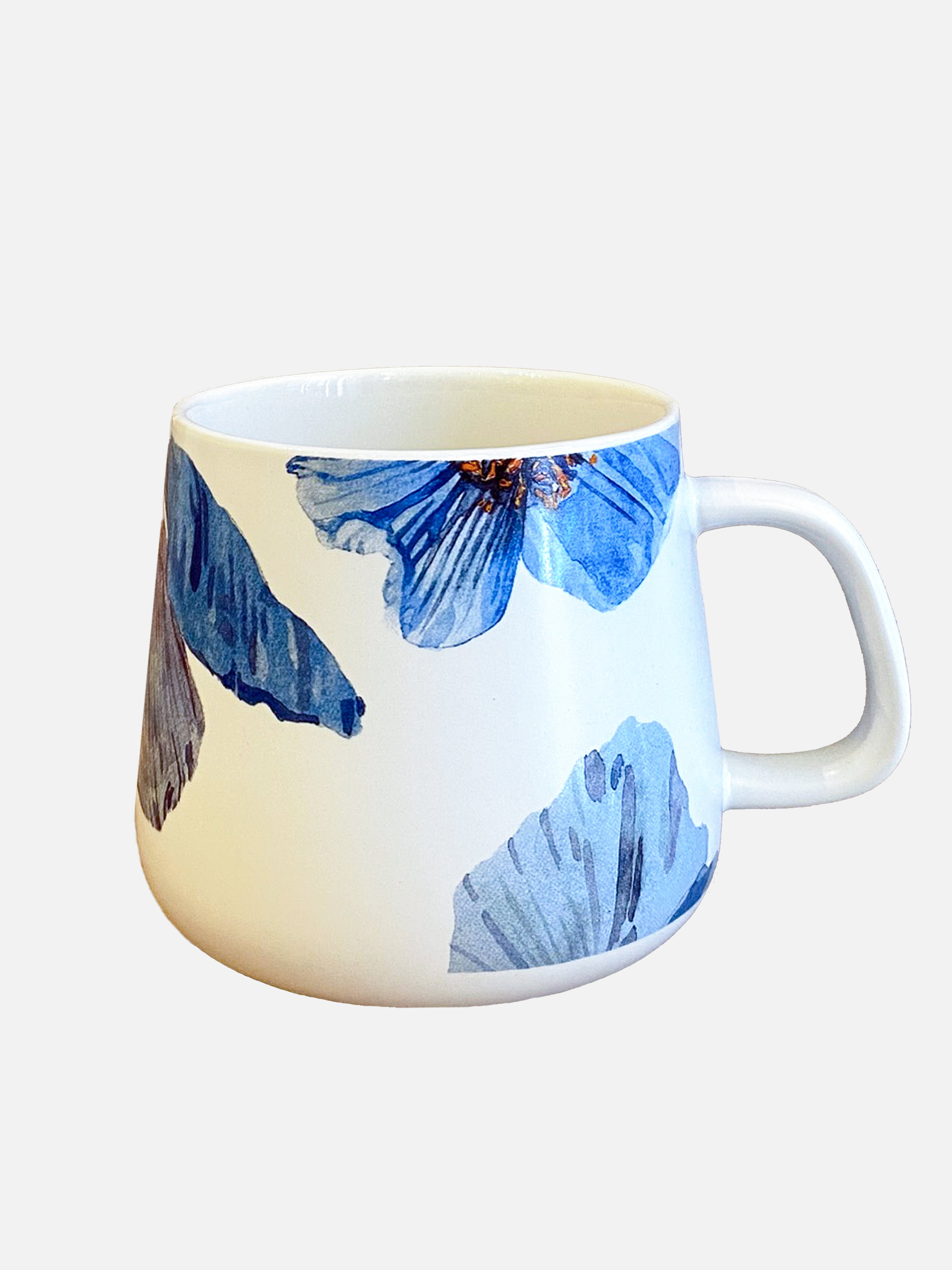 India & Purry Porcelain Mug: Himalayan Blue Poppies | Wayfair