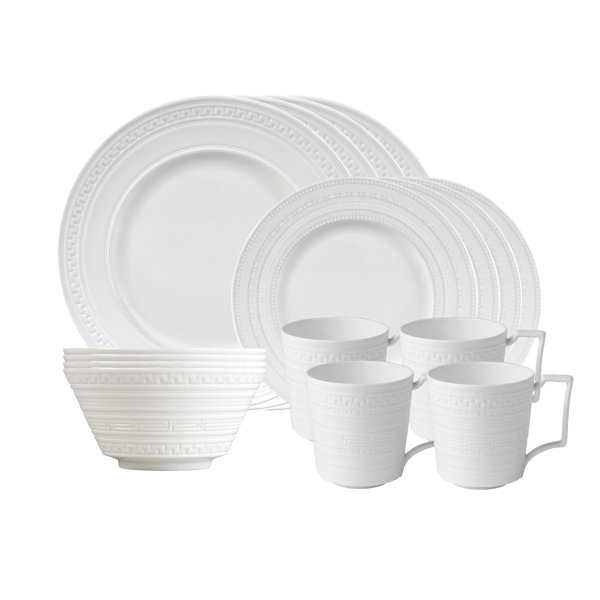 Wedgwood, Intaglio - 16 Piece Dinnerware Set, Service for 4 & Reviews ...