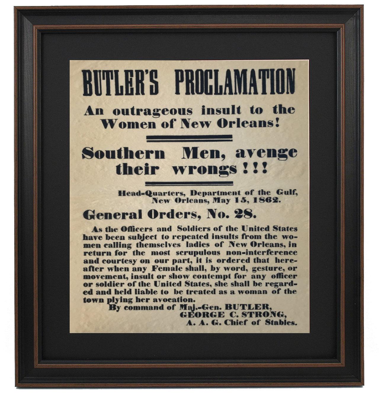 Trinx Butler's Proclamation - Picture Frame Textual Art Print On Paper ...