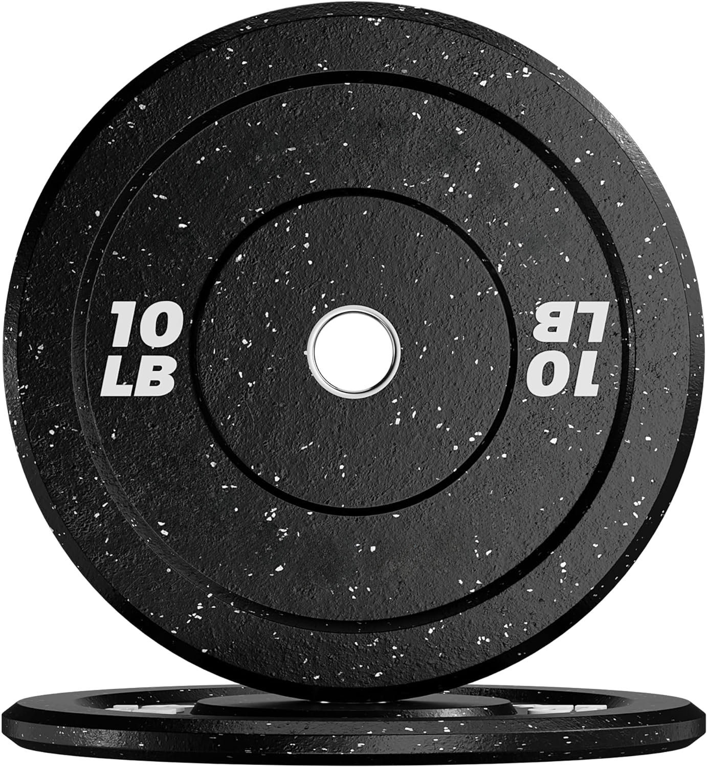Yesurprise 1 Pair Of Rubber High Elastic Particle Barbell Plates ...