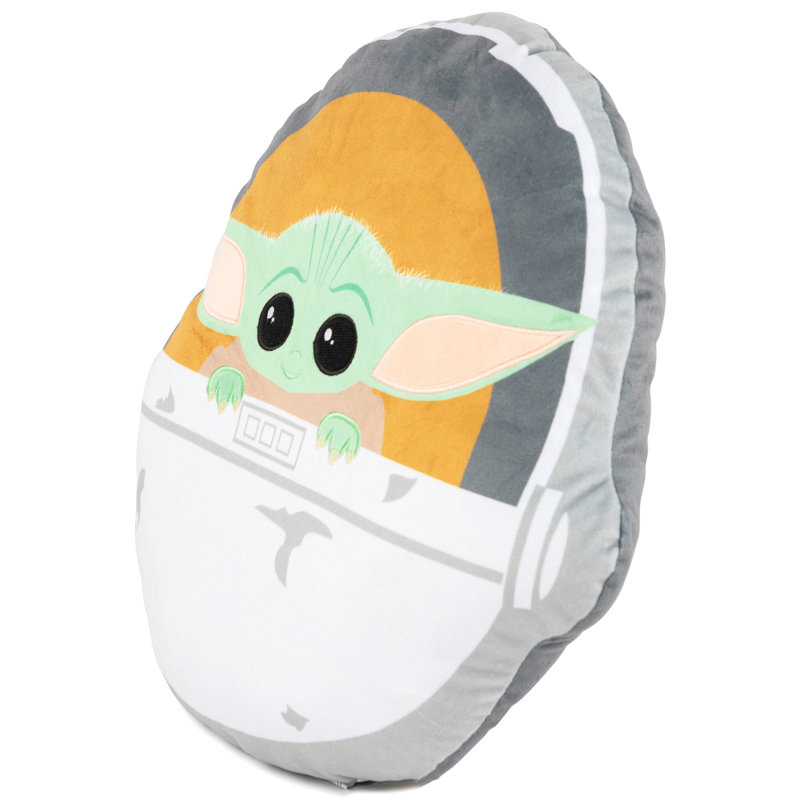 Disney The Mandalorian Grogu Shaped Pillow | Wayfair
