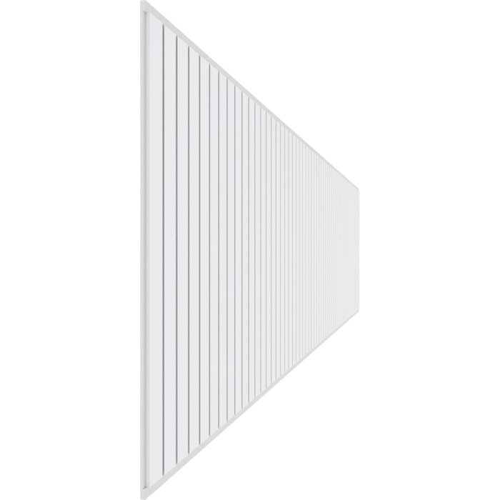 PCI Enterprises 24.25'' H x 94.5'' W x 0.38'' D Expanded Cellular PVC ...