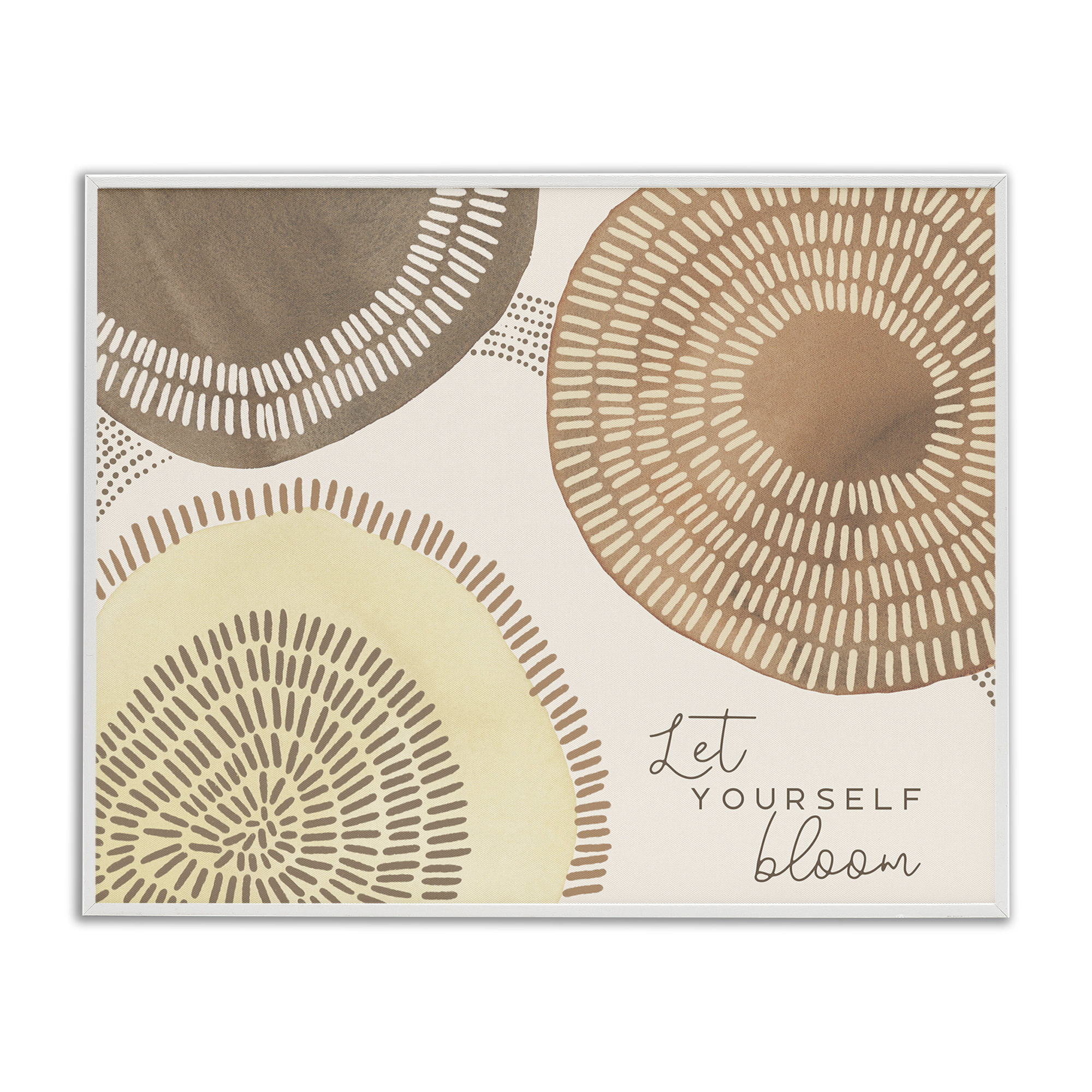 Dakota Fields Let Yourself Bloom Boho Framed Giclee Art by Jetty Home ...