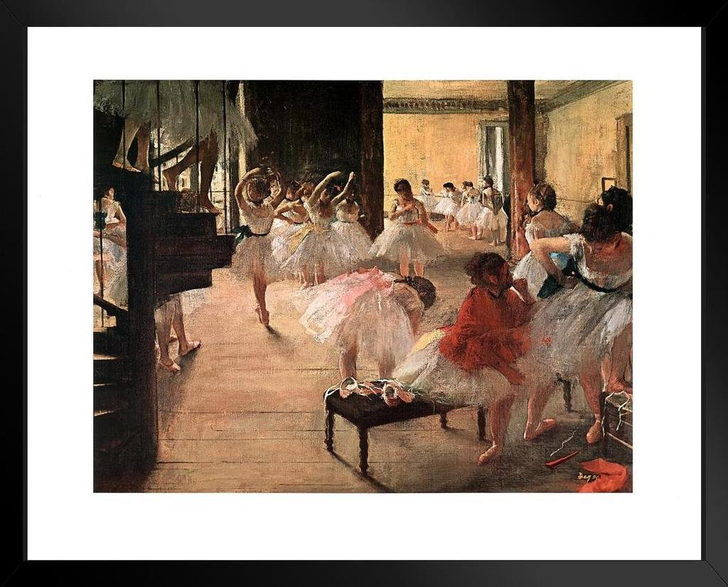 Ballerina Paintings By Edgar Degas