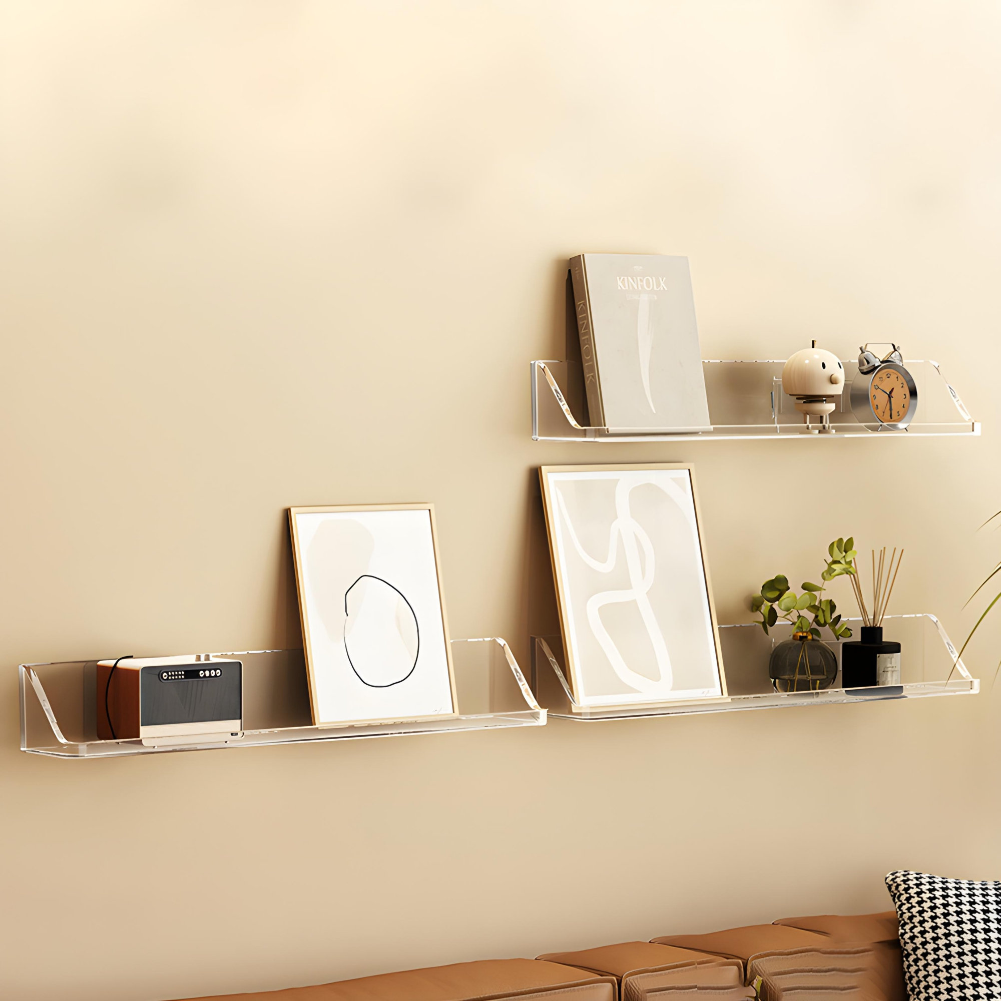 Corrigan Studio Wall Mounted Shelves, Wall Mounted Storage Shelves, And ...