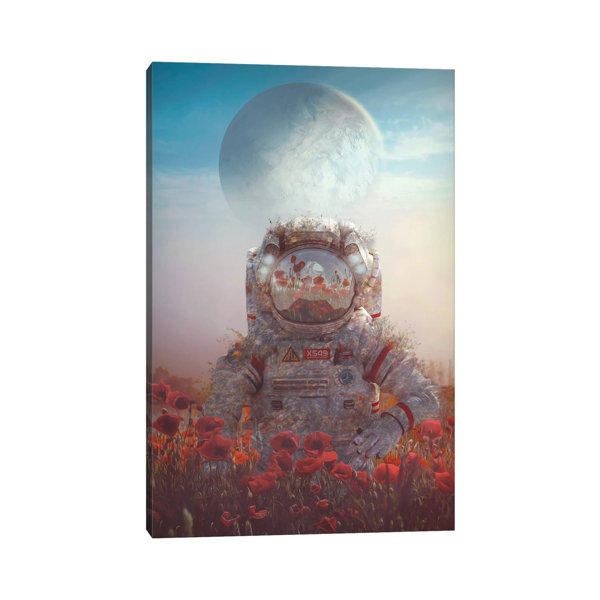 ClassicLiving New World by Marischa Becker - Wrapped Canvas Gallery ...