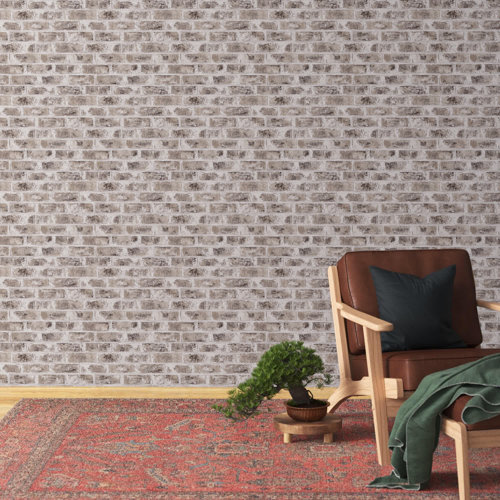 Steelside™ Auden Brick Roll & Reviews | Wayfair