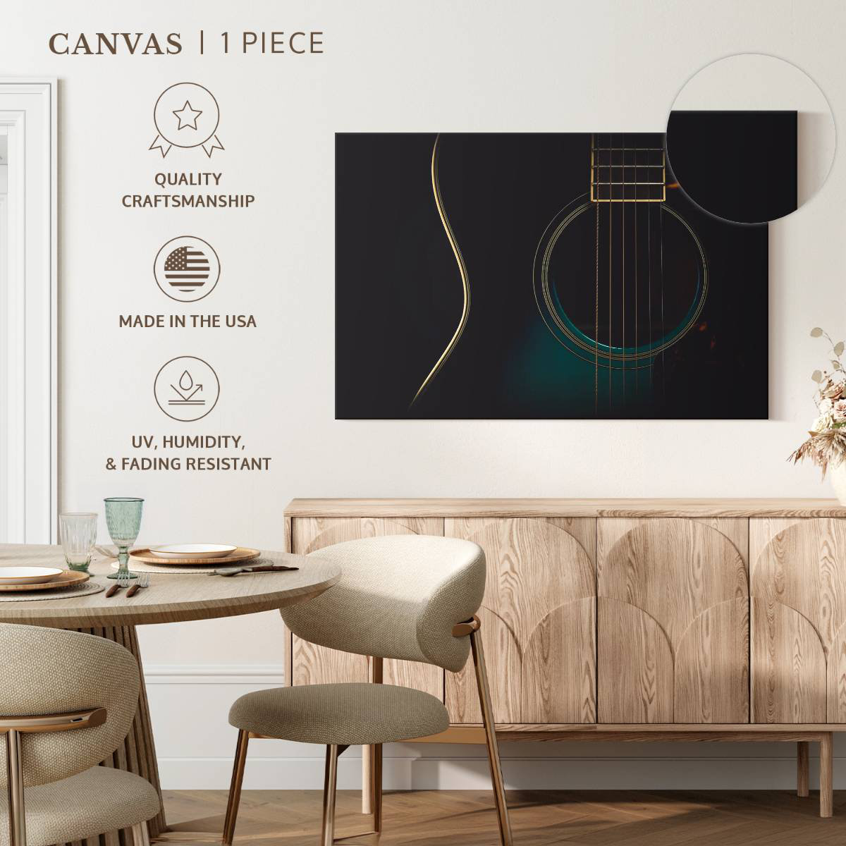 Ebern Designs Matte Acoustic Guitar | Wayfair