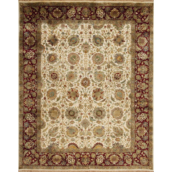 Samad Rugs Kingdom Hand Knotted Wool Area Rug | Perigold