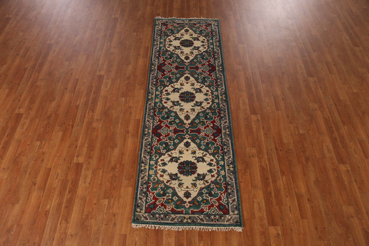 Bloomsbury Market Handmade Traditional Indian Runner Rug 3x8 | Wayfair
