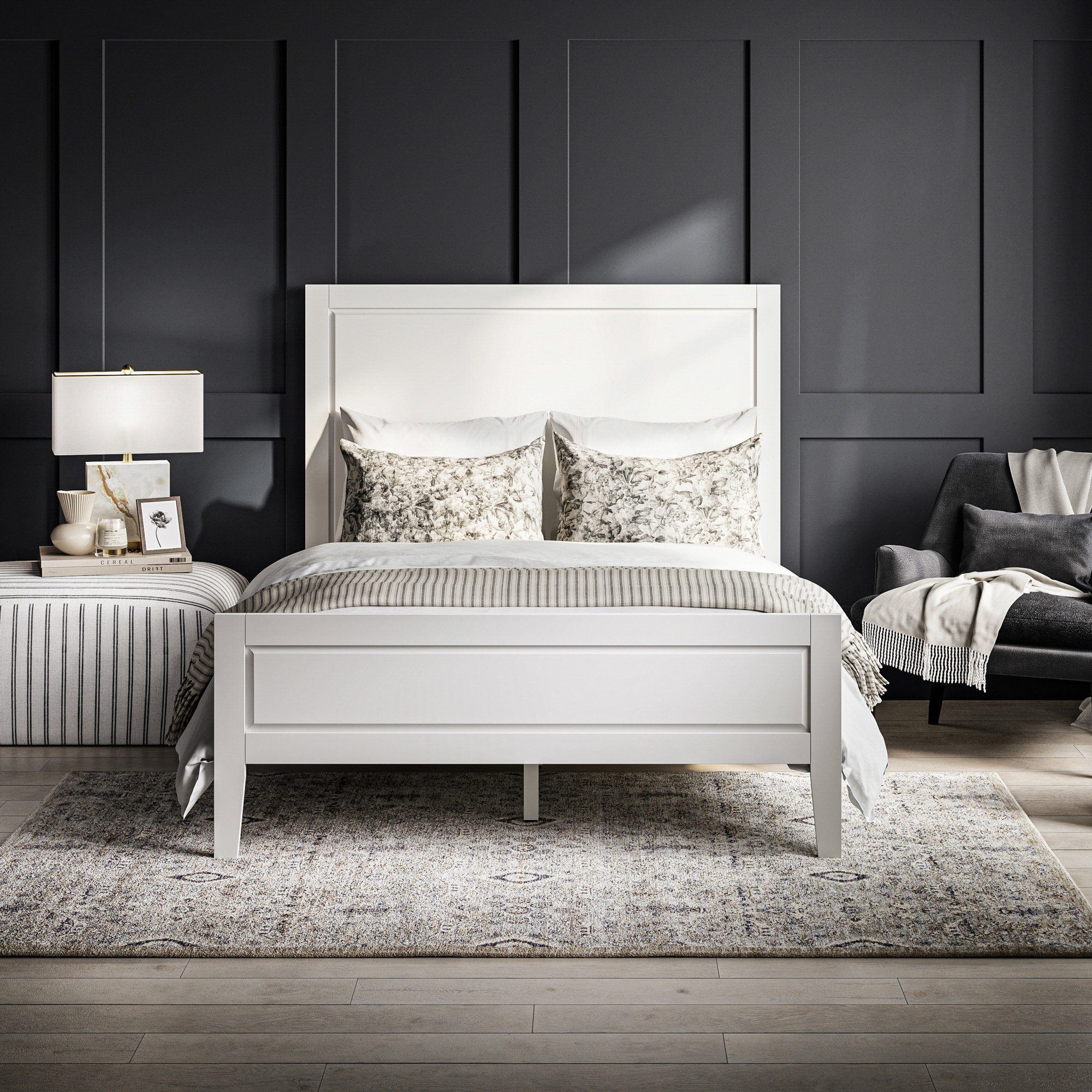ClassicLiving Armor Wooden Bed Frame | Wayfair.co.uk