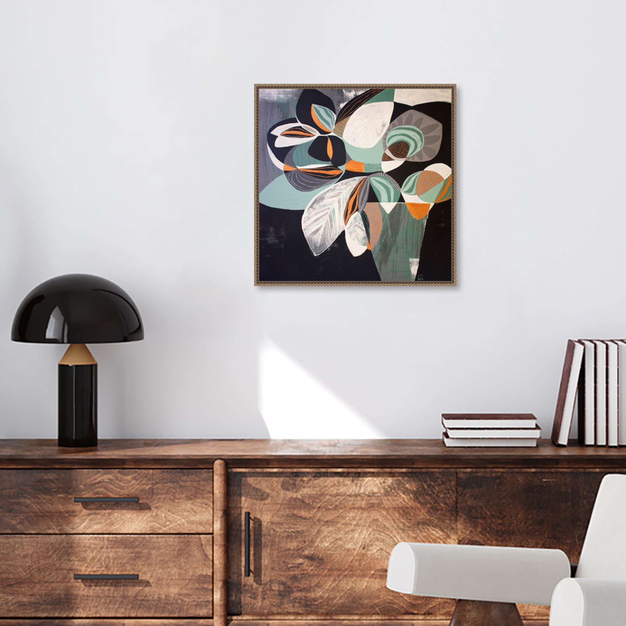 Red Barrel Studio® May Flowers Framed On Canvas by Gabriela Avila Print ...
