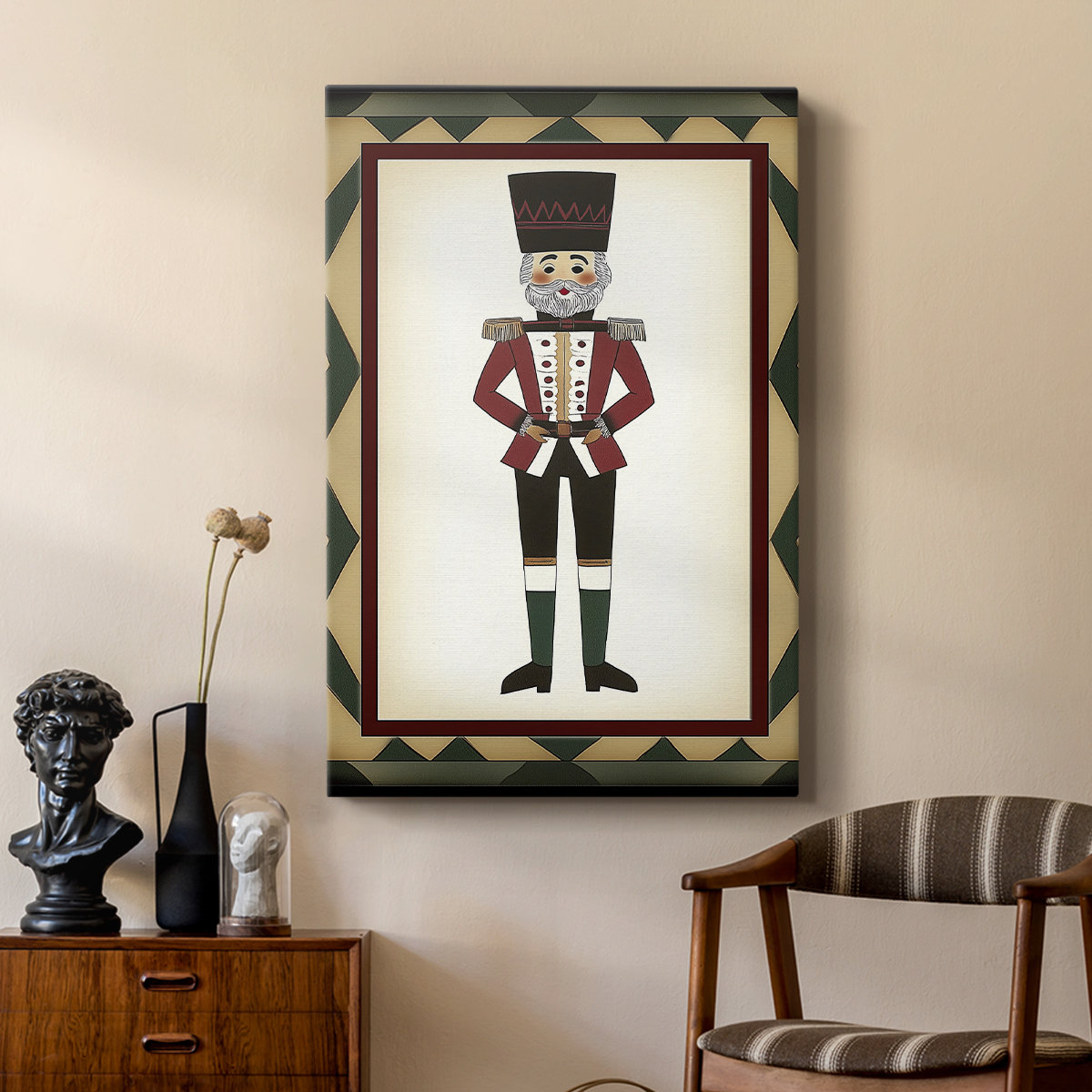 Ophelia & Co. Christmas Holiday Art CL -Custom Wrapped Gallery Cavas ...