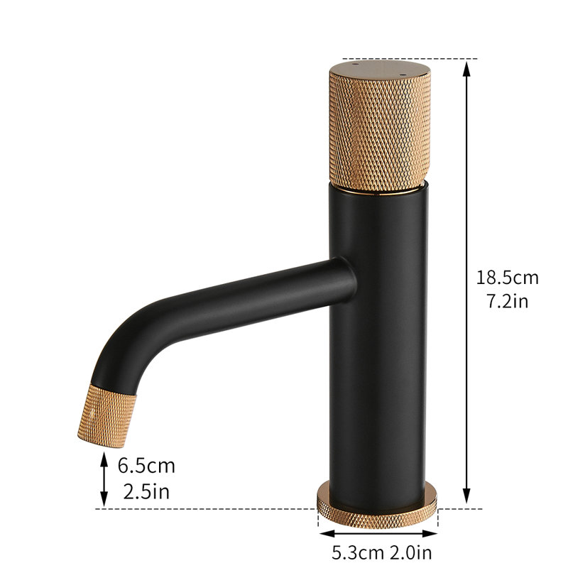 FLG Single Hole Faucet Bathroom Faucet & Reviews | Wayfair