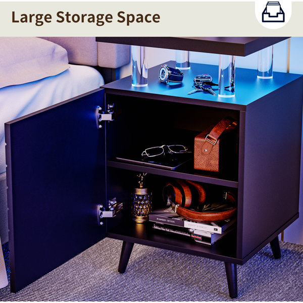 Wrought Studio™ Keyonnie Nightstand | Wayfair