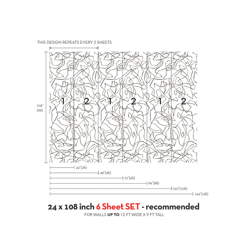 Wrought Studio Chelli Wall Mural | Wayfair