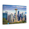Latitude Run® Seattle Daytime Skyline Canvas Artwork Breathtaking ...