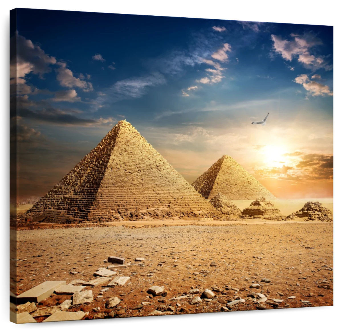 Dakota Fields Javetta Scenic Pyramids Of Giza - Wayfair Canada