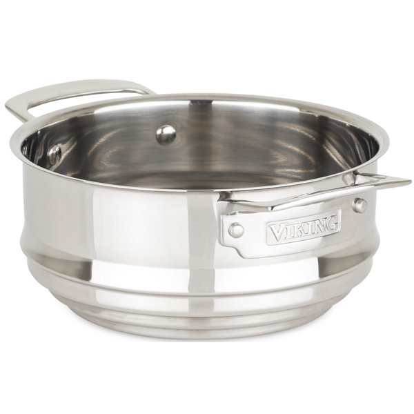 Viking 3-Ply 17 Piece Stainless Steel Cookware Set & Reviews | Perigold