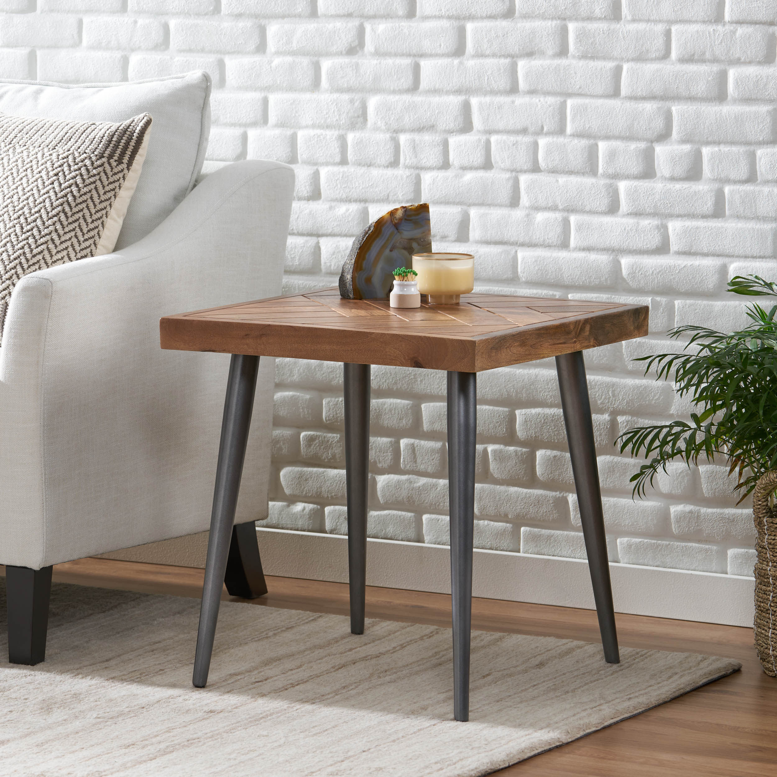 Union Rustic Solid Wood End Table | Wayfair