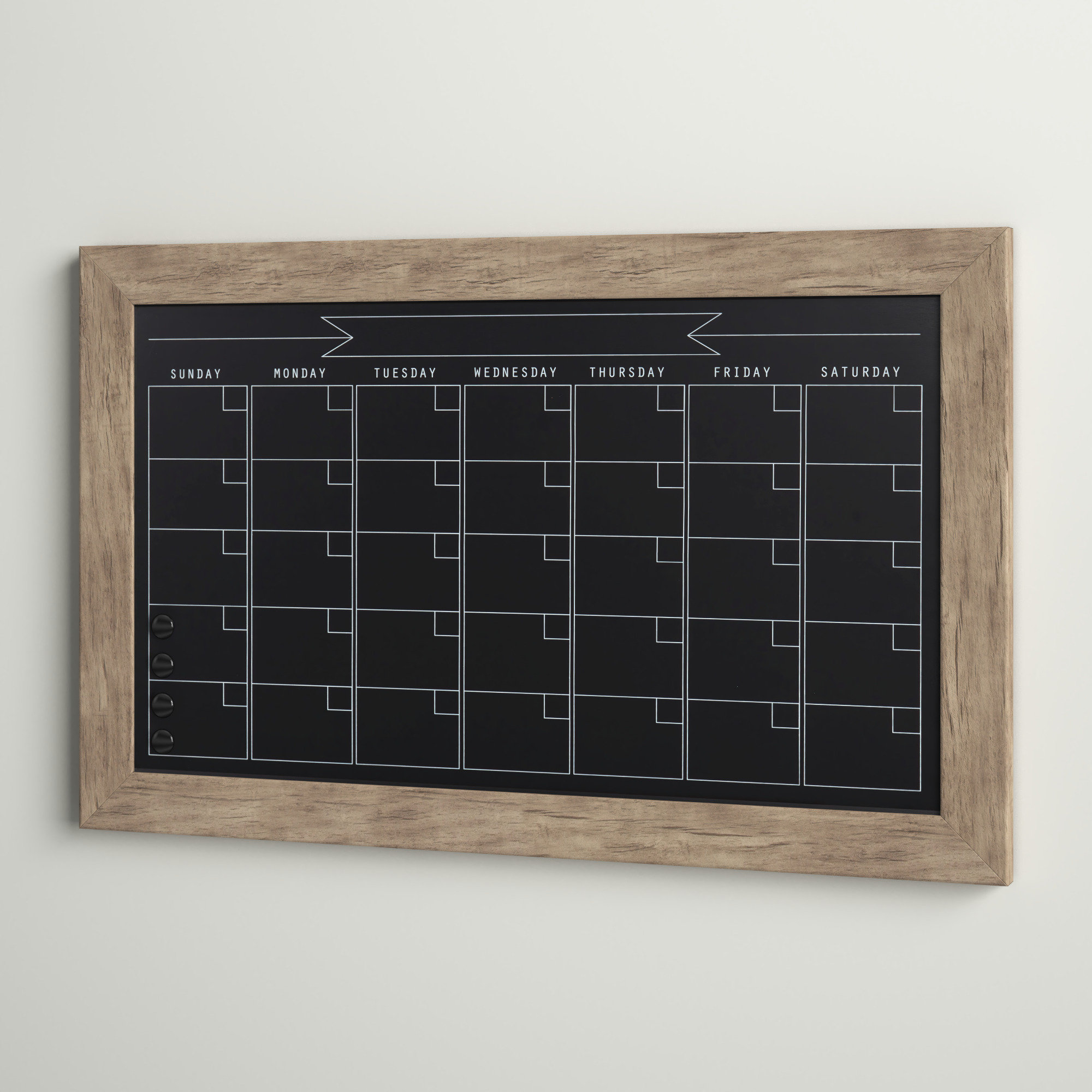 Three Posts™ Teen Brucie Magnetic Wall Mounted Chalkboard & Reviews ...
