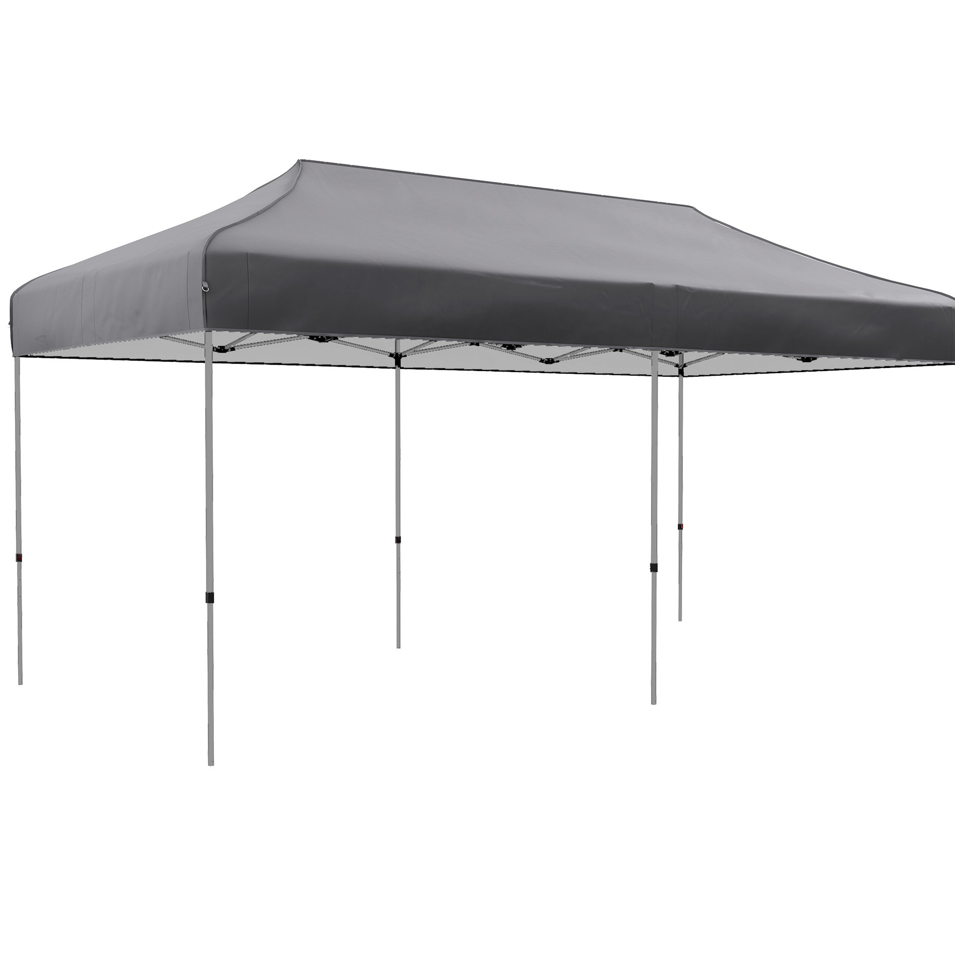 Latitude Run® 10' X 20' Canopy, 3-level Adjustable Height Sun Shelter ...