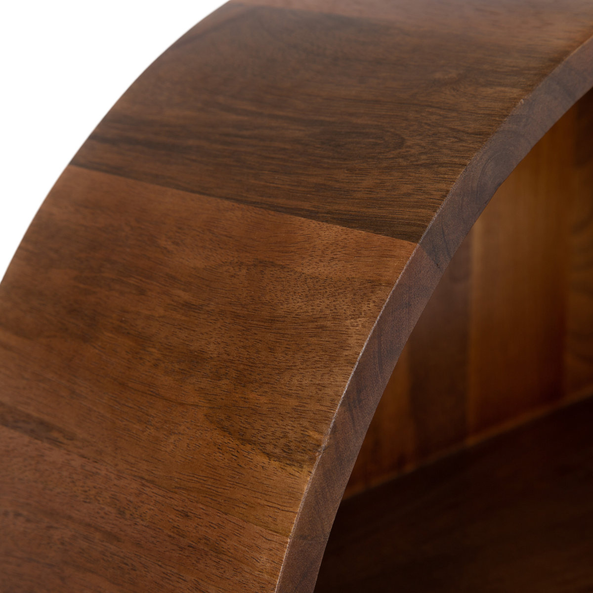 Loon Peak® Kaylanna 3 Piece Arch Mango Floating Shelf & Reviews | Wayfair