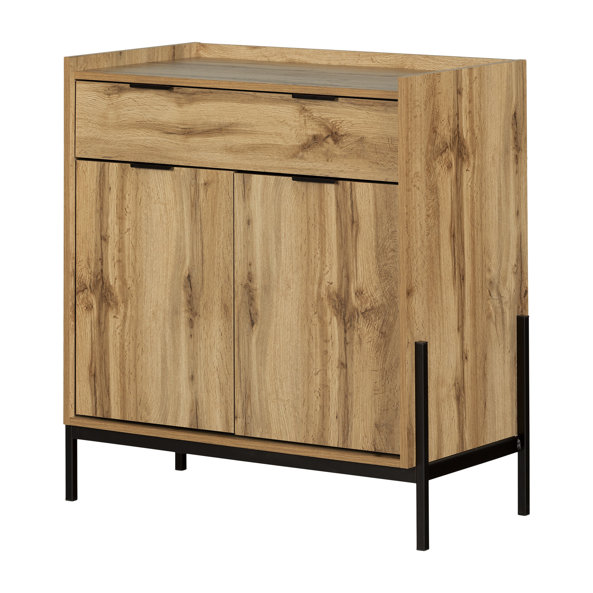 South Shore Mezzy 1 - Drawer Accent Cabinet | Wayfair