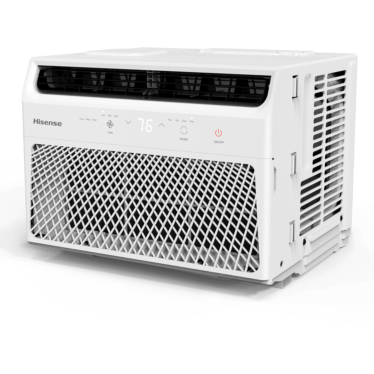 HiSense 6,000 BTU Window Air Conditioner with Remote Control for Rooms ...