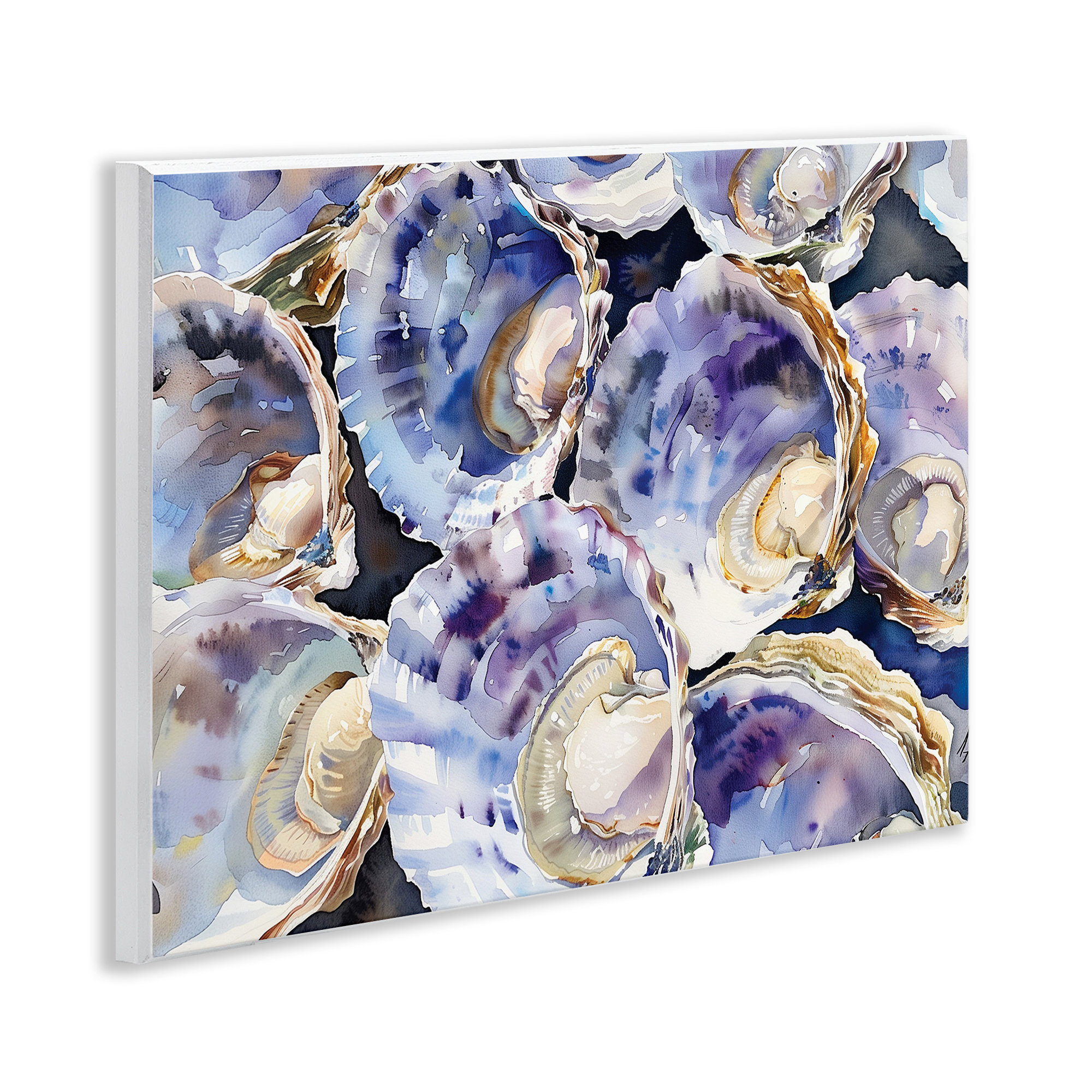 Highland Dunes Maritime Clams & Oysters Wall Plaque, design by Heidi ...