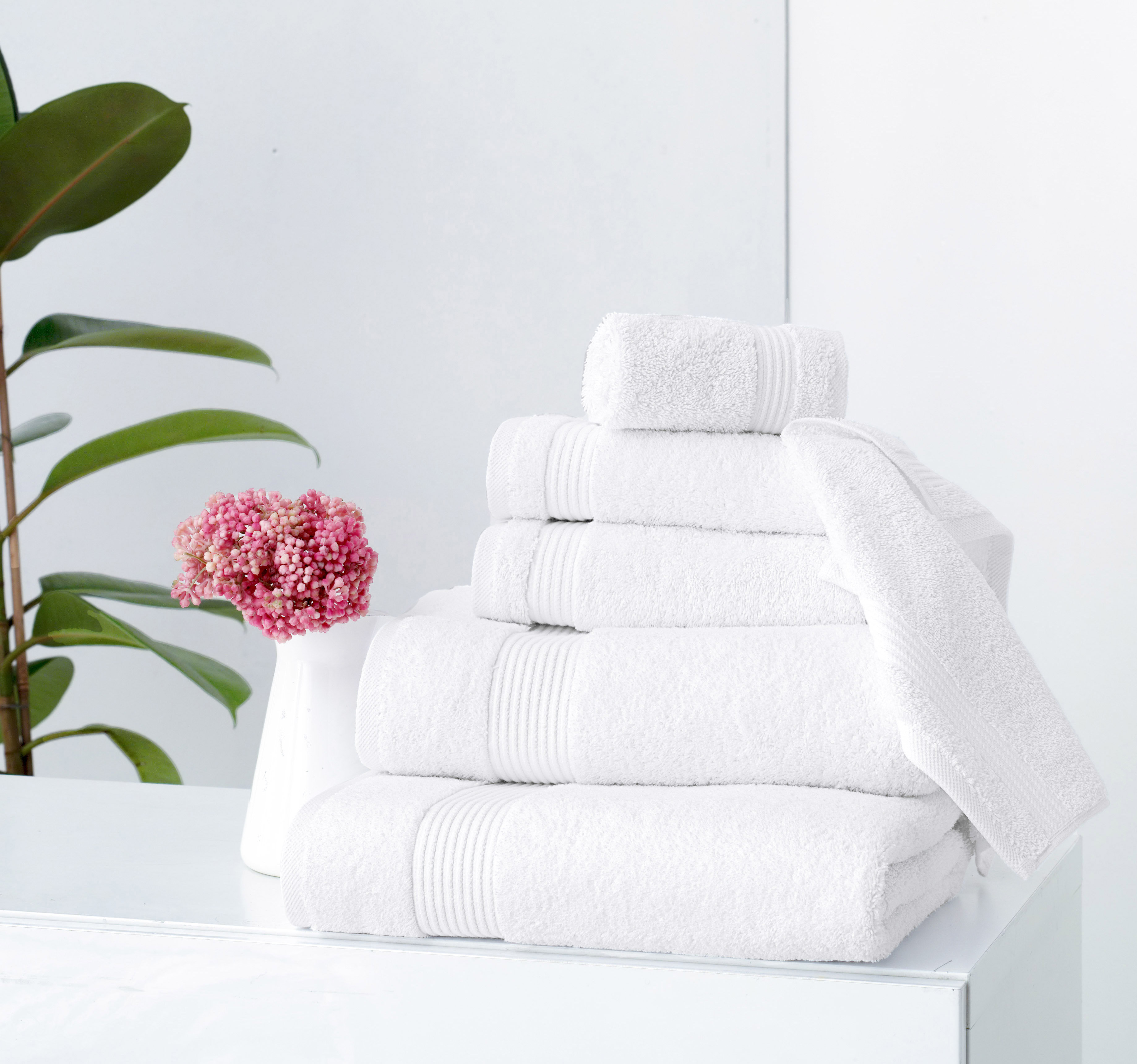 Eider & Ivory™ Hammel Amadeus Luxury 6 Piece 100% Turkish Cotton Towel ...