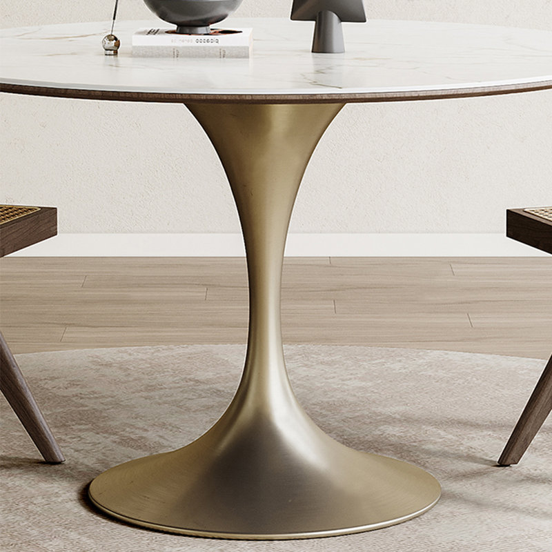 LABAORRY Modern simple family round dining table sets | Wayfair