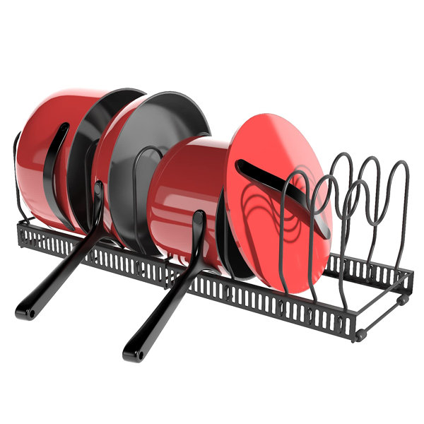 Prep & Savour Metal Rectangle Freestanding Pot Rack | Wayfair